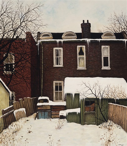 Behind Wellington Street by John Kasyn on artnet
