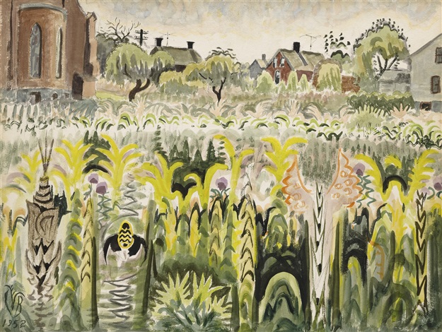 INSECT CHORUS IN SEPTEMBER by Charles Burchfield on artnet
