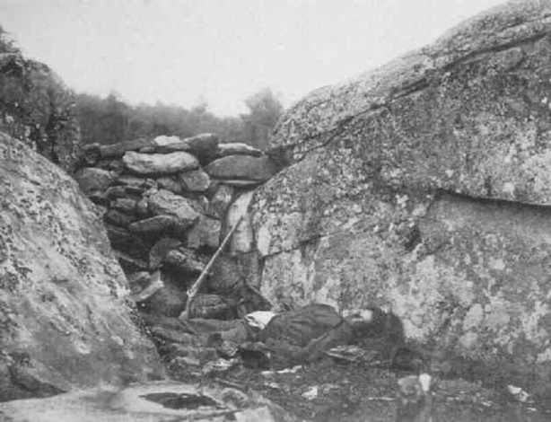 HOME OF A REBEL SHARP-SHOOTER AT BATTLE OF GETTYSBURG by Timothy H. O ...