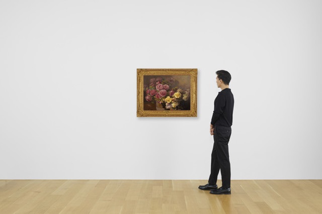 Red and Yellow Roses by Franz Arthur Bischoff on artnet