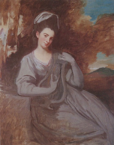 Portrait of a lady Lady Craven by George Romney on artnet