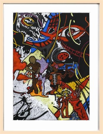 THE REVERB JACKSON POLLOCK 2 by Gordon Bennett on artnet