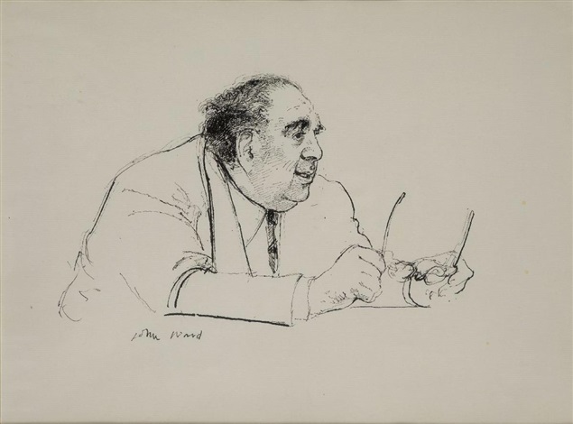Portrait of Arnold Goodman, 1978 by John Stanton Ward on artnet