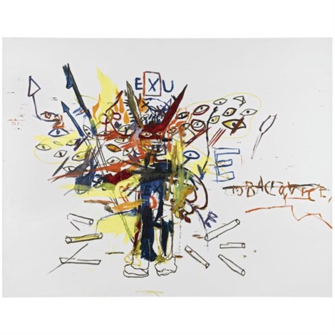 Exu by Jean-Michel Basquiat on artnet