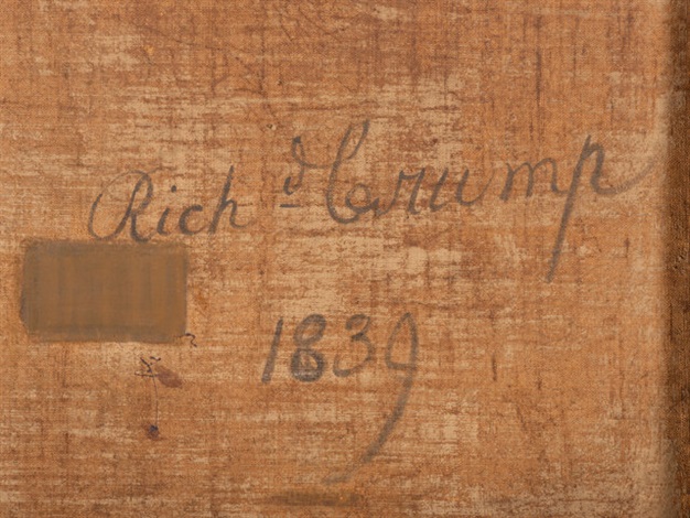 Pair of Portraits Possibly Richard and Rebecca Crump by Richard Crump ...