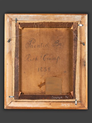 Pair of Portraits Possibly Richard and Rebecca Crump by Richard Crump ...