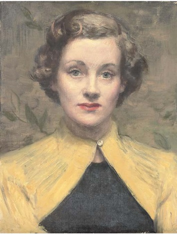 Portrait of Griselda Kentner by Anthony Devas on artnet