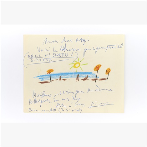 Plage by Pablo Picasso on artnet