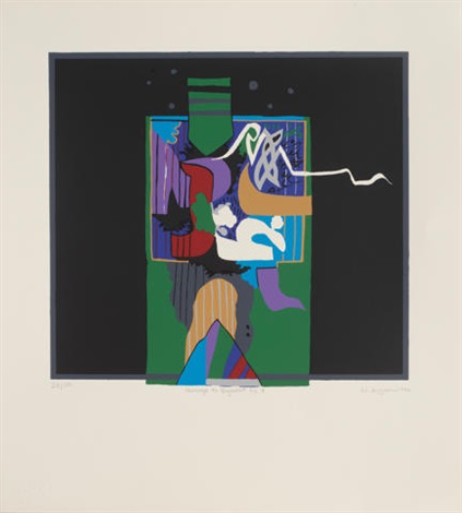 Homage To Baghdad by Dia al-Azzawi on artnet