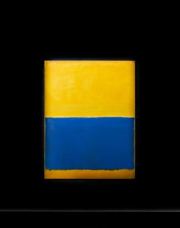 Untitled Yellow and Blue 無題（黃與藍） by Mark Rothko on artnet
