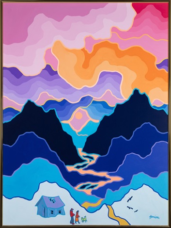 Northern River by Ted Harrison on artnet