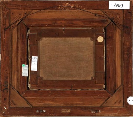 The neighbour visiting the sick child by Johann Julius Exner on artnet