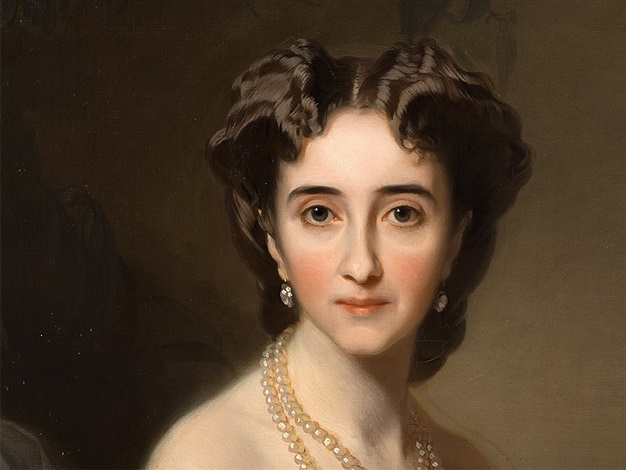 Portrait of Anastasia Ushakov by Ivan Kusjmitsch Makarov on artnet