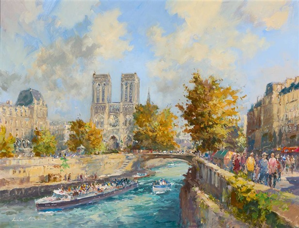 NOTRE DAME CATHEDRAL, PARIS, 2023 by Colin Gibson on artnet