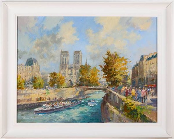 NOTRE DAME CATHEDRAL, PARIS, 2023 by Colin Gibson on artnet