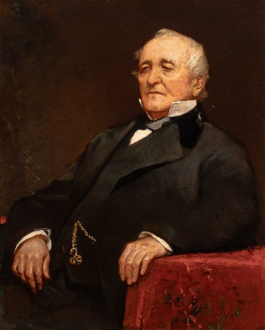 Portrait of John L. Gardner by William Morris Hunt on artnet