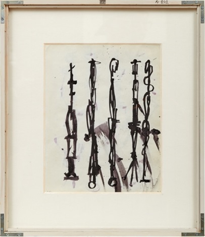 Untitled recto, verso, 1956 by David Smith on artnet