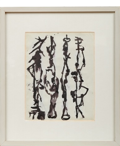 Untitled recto, verso, 1956 by David Smith on artnet