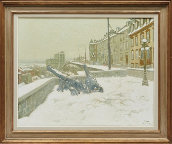Les Remparts, Québec by John Geoffrey Caruthers Little on artnet