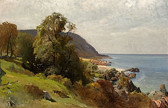Stranden vid Arild by Gustaf Rydberg on artnet