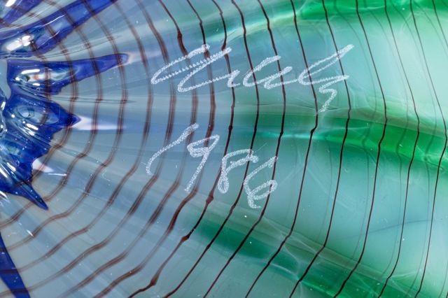 Blue And Green Seaform Sculptures by Dale Chihuly on artnet