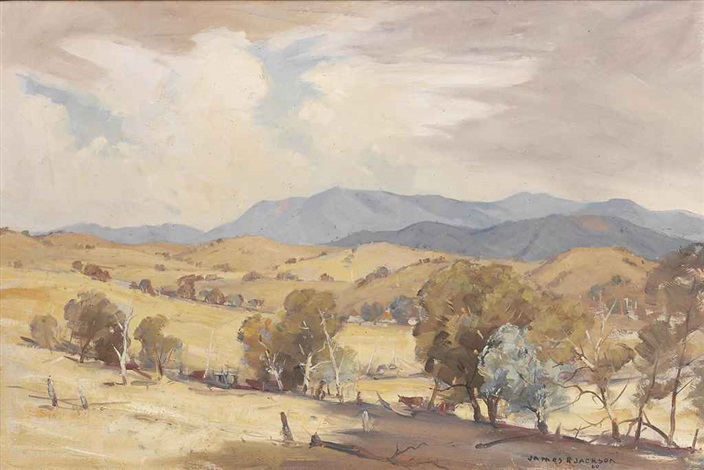 Summer in the Victorian Alps country by James Ranalph Jackson on artnet