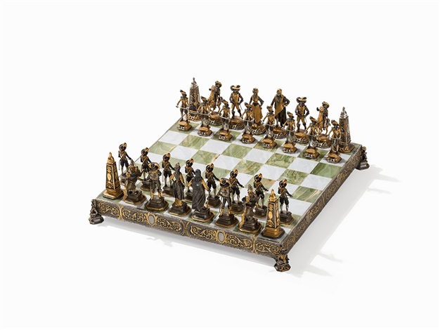 Louis XVI Style Chess Game by Piero Benzoni on artnet