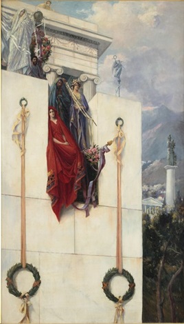 Triumphant return by Thomas Ralph Spence on artnet