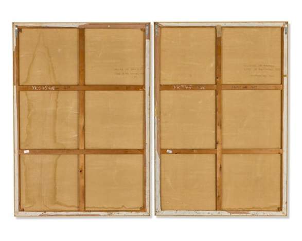 Visions of Ramdev, Song of the Shimbul Tree Diptych by Achutan ...