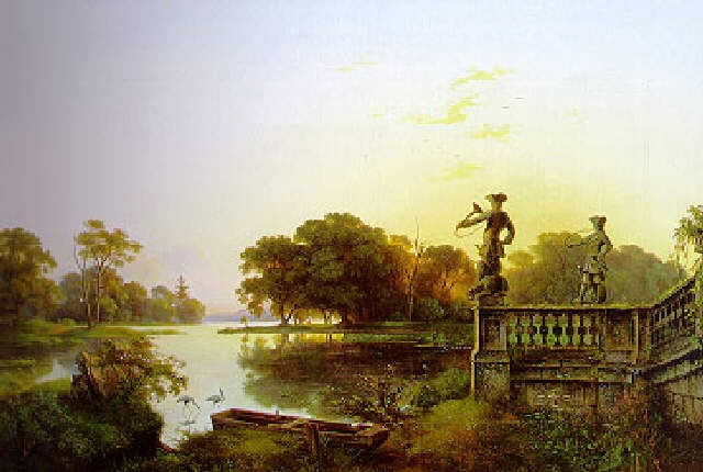 Aus Moritzburg by Ernst Ferdinand Oehme on artnet