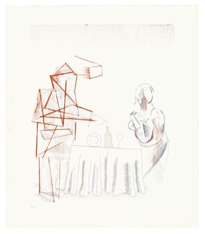 15 Plates, from The Blue Guitar by David Hockney on artnet