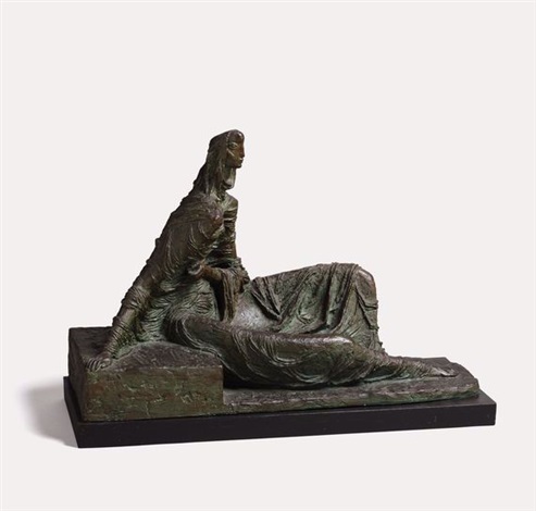 Seated Female Figure by Russell Clark on artnet