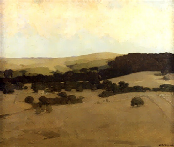 Landscape, Bay area by Arthur Frank Mathews on artnet