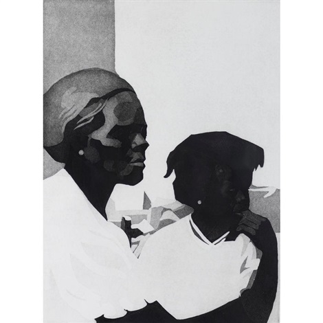Mother and Child by Ernest Crichlow on artnet