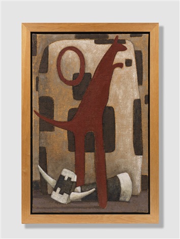 Cows Head and Red Roo by John Kelly on artnet