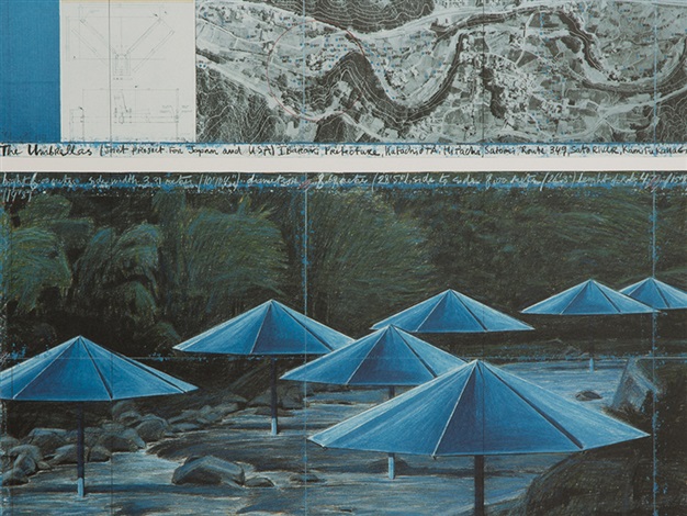 The Umbrellas by Christo and Jeanne-Claude on artnet