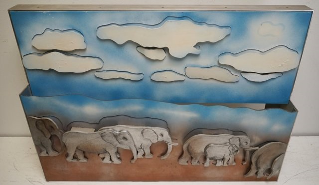 Herd of Elephants by Larry Rivers on artnet