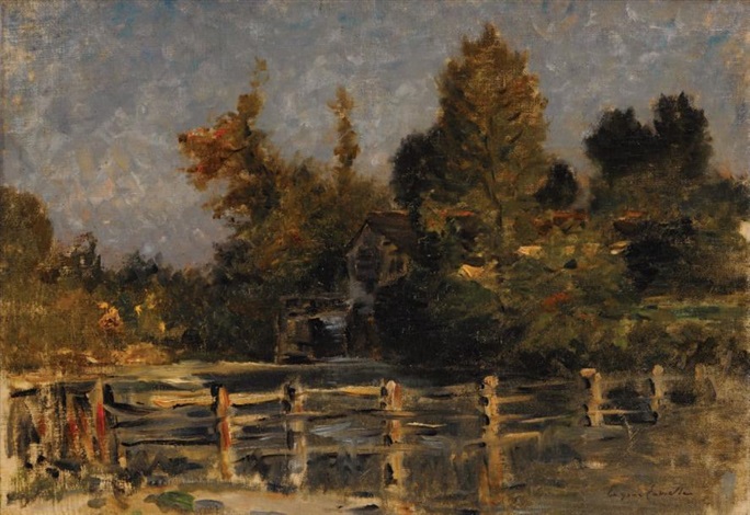Paysage de campagne by Eugène Antoine Samuel Lavieille on artnet