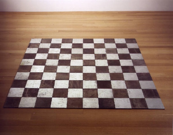 Aluminum-magnesium alloy square by Carl Andre on artnet