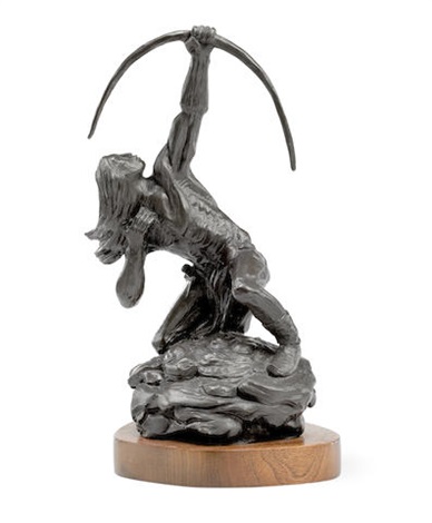 An Allan Houser bronze, Sacred Rain Arrow, 1980 by Allan Houser on artnet