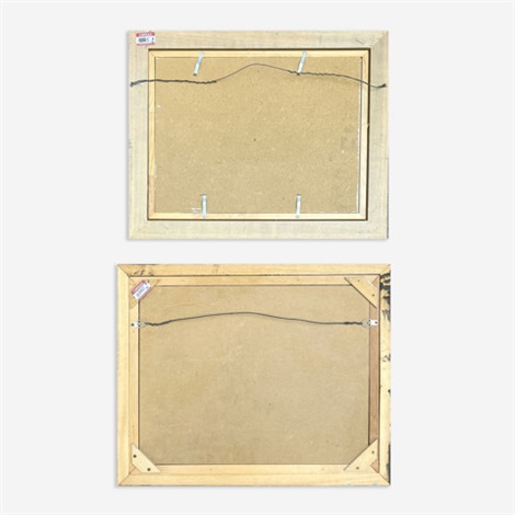 Cafe Scenes, Group of 2 by Robert Leber on artnet