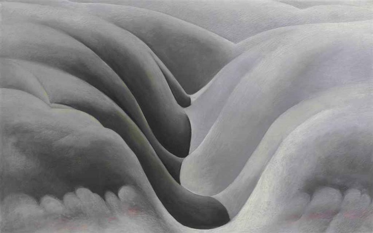The Black Place III by Georgia O'Keeffe on artnet