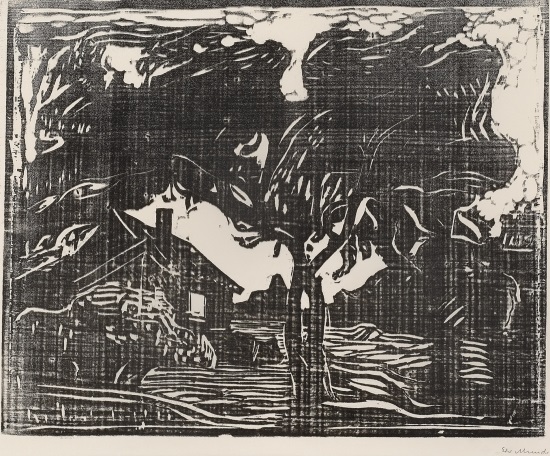 The apple tree by Edvard Munch on artnet