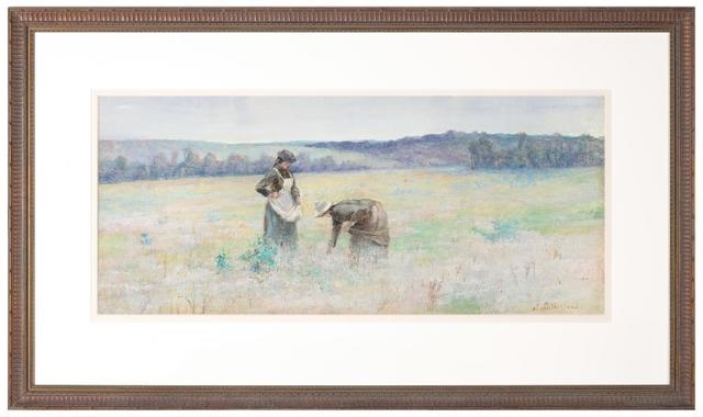 THE MUSHROOM GATHERERS by Jane Sutherland on artnet