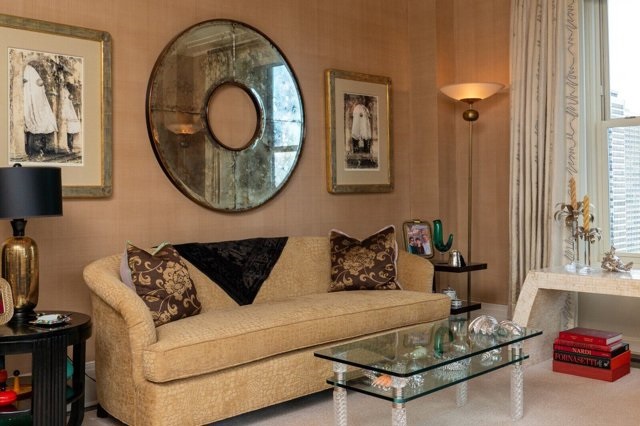 Group of Eight Framed Images Julia Series Wall Clock and Ceramic ...