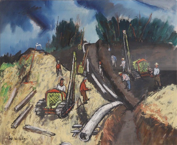 Digging Series by Sol Wilson on artnet