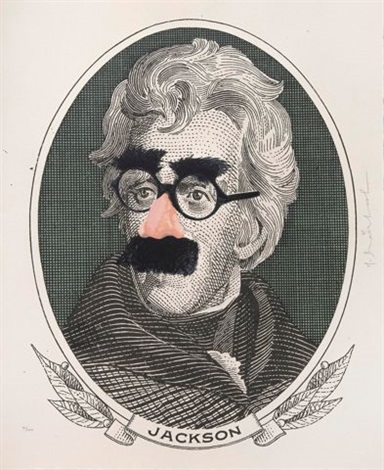 Incognito Lincoln, Jackson, Washington y Franklin by Mr. Brainwash on ...