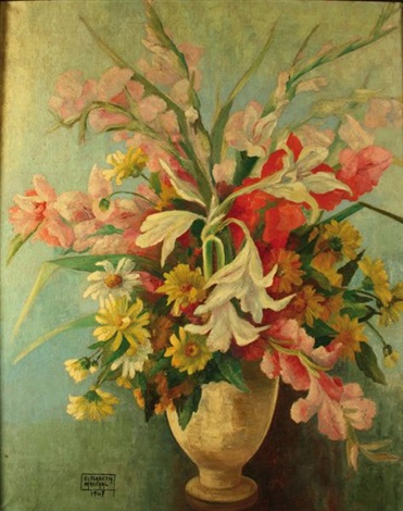 Bouquet de fleurs by Elisabeth Marchal on artnet