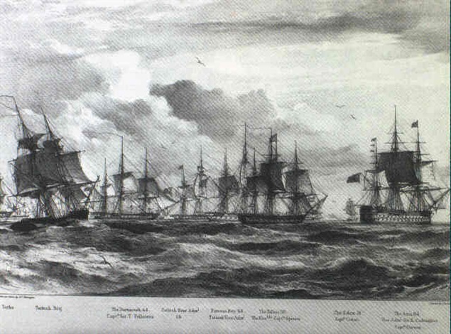ILLUSTRATIONS OF THE BATTLE OF NAVARIN by George Philip Reinagle on artnet