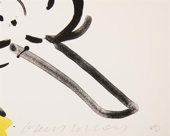 Celia With Green Plant by David Hockney on artnet